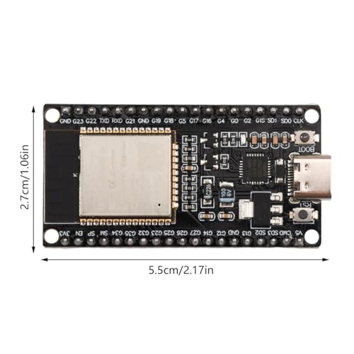 Diymore Esp32 Wroom 32 Esp32 Nodemcu Development Board Esp32 Usb C 24 Ghz Dual Core Wlan Wifi