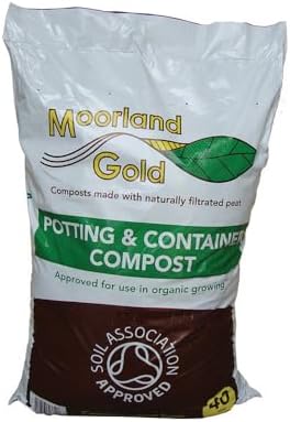 Moorland Gold Compost - Potting and Container Compost - Easy to Use ...