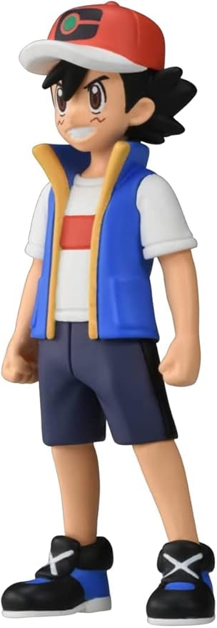 Amazon.com: Pokemon Moncolle Trainer Collection (Ash Ketchum), Figure ...
