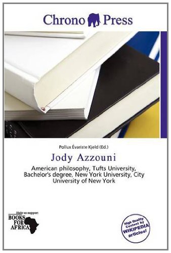 Jody Azzouni: American philosophy, Tufts University, Bachelor's degree ...