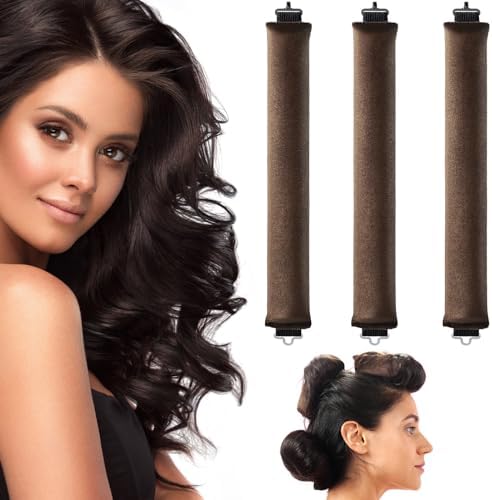 Amazon.com : BLINKEEN Heatless Hair Curler, Flexi Rods with Hook ...