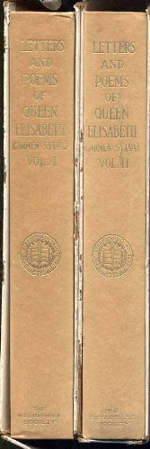 LETTERS AND POEMS OF QUEEN ELISABETH (Carmen Silva): Henry Howard ...