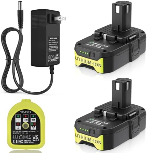 Amazon.com: Stairlie Replacement Ryobi 18v Battery 3.0Ah P103 ...