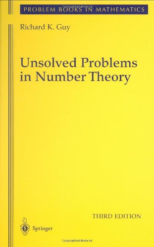 『Unsolved Problems in Number Theory』｜感想・レビュー - 読書メーター