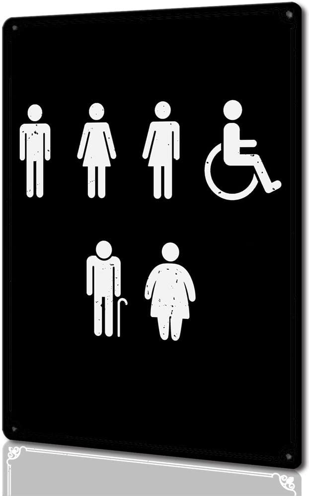 Funny Toilet Signs Vector
