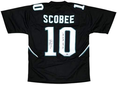 Amazon.com: Josh Scobee Autographed Jacksonville Jaguars (Black #10 ...