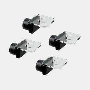 Oceanbox Designs CoralOne™ Magnetic Solo Frag Rack (Clear, 4 Pack ...