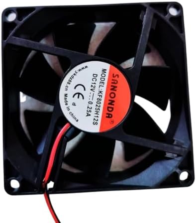 TM&W-DC Fan 12 volt 80 * 80 * 25 mm cooling fan : Amazon.in: Computers ...