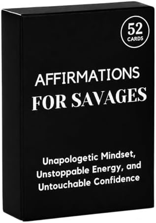 Amazon.com: Isaac Liev Daily Affirmation Cards for Women & Men – 52 ...