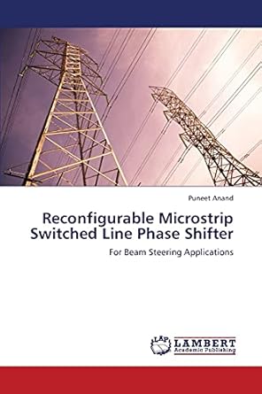 Buy Reconfigurable Microstrip Switched Line Phase Shifter Book Online ...