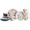 Amazon.com | Bico Summer Provence Ceramic 16 pcs Dinnerware Set ...