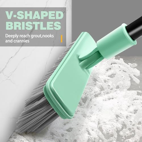 Snapklik.com : DALIPER Grout Brush For Tile Floors, Swivel Shower Broom ...