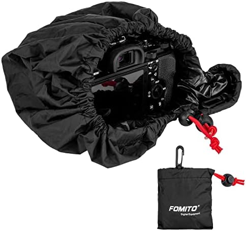 Fomito Camera Rain Cover Coat Storage Bag Protector Rainproof ...