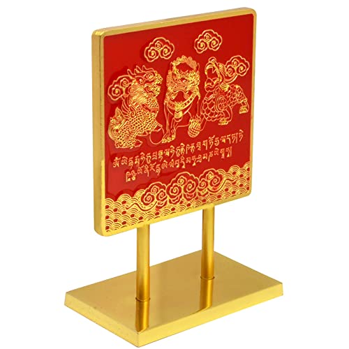 Feng Shui Three Celestial Mirror Pixiu Qilin Amulet – BigaMart