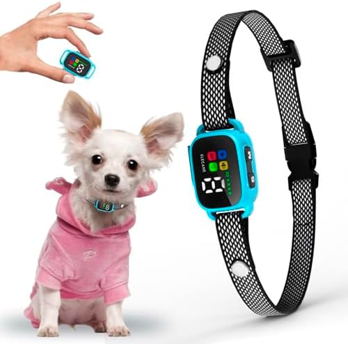 Amazon.com : Tiny Bark Collar for Small Dogs 5-15 lbs and Puppies - No ...