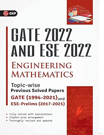 Buy GATE 2022 & ESE Prelim 2022 - Engineering Mathematics - Topic-wise ...