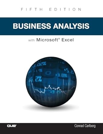 Buy Business Analysis with Microsoft Excel Book Online at Low Prices in ...