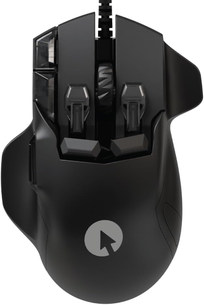 Swiftpoint Z2 Gaming Mouse - Black, 26K DPI, 13 Buttons, Gyroscope ...