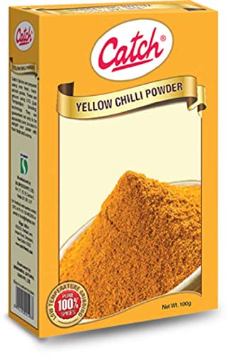 Danvin Catch Yellow Chilli Powder (Pack of 100gm X 2) : Amazon.in ...