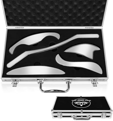 Amazon.com: GYX COELE 4 in 1 Stainless Steel Gua Sha Muscle Scraper ...