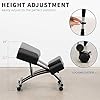 Amazon.com: VIVO Kneeling Chair with Wheels, Adjustable Ergonomic Stool ...