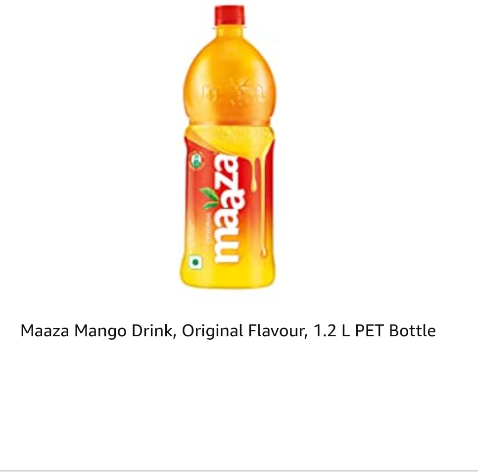 Maaza Mango Drink | Mango Fruit Drink Real Mango Pulp |Maaza Mango ...