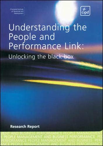 Understanding the People and Performance Link: The CIPD: 9780852929872 ...