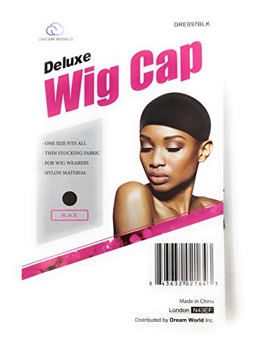 DREAM Deluxe Wig Cap Black (12 total pcs) (Model: 0097 Black) by Dream ...