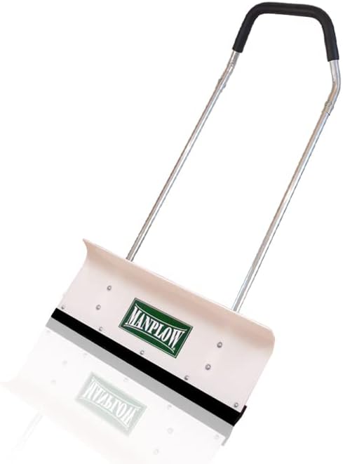 Amazon.com : MANPLOW PRO Snow Pushers (PRO with Power U Handle Upgrade ...