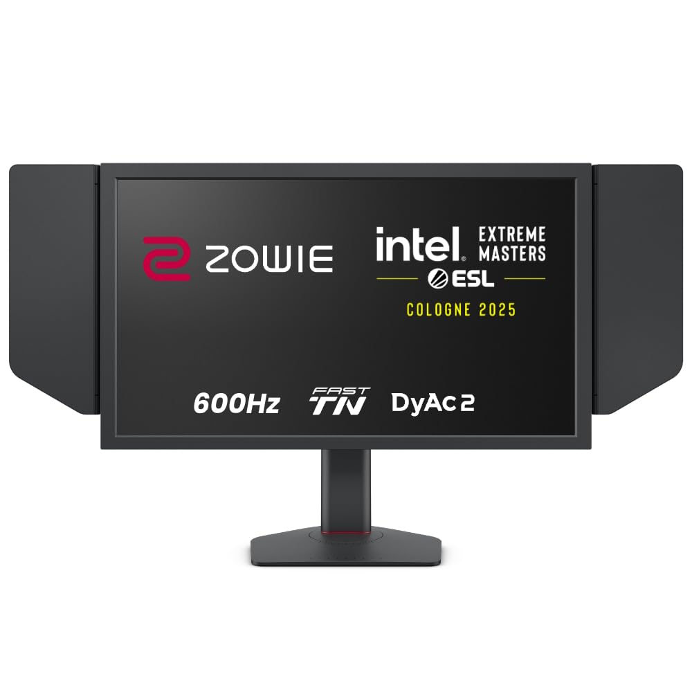 BenQ Zowie XL2586X+ | 24.1 | Fast TN 600Hz Gaming Monitor for Esports (FPS) | Motion Clarity ...