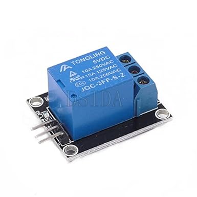 Amazon.com: 50PCS JQC-3FF-S-Z Module KY-019 5V One 1 Channel Relay ...