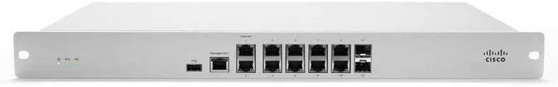 Amazon.com: Cisco Meraki MX84 Networking Branch Security Appliance ...