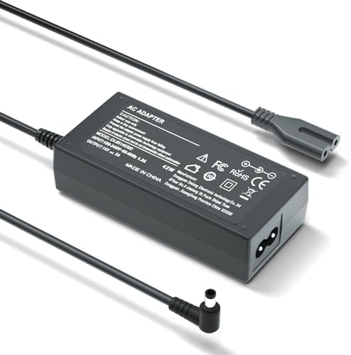 Amazon.com: 14V AC DC Power Cord for Samsung Monitor 32" 29" 28" 27" 24 ...