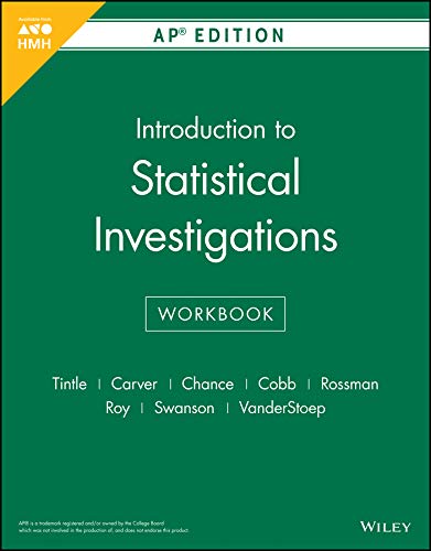 Buy Student Workbook Grades 9-12 (Tintle, Introduction to Statistical ...