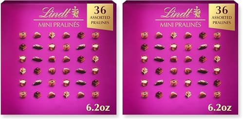 Amazon.com : Lindt Mini Pralines, Assorted Chocolate Candy Pralines ...