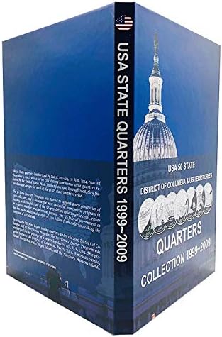 2020 Hardcover with Foam Inner Coin Collection Album for USA State ...