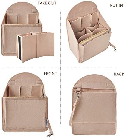 Amazon.com: Vercord Felt Backpack Organizer Rucksack Insert Liner ...