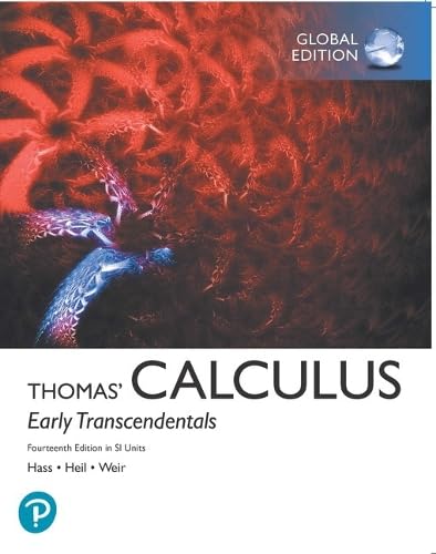 Thomas' Calculus in SI Units (15th Global Edition) - 经管之家