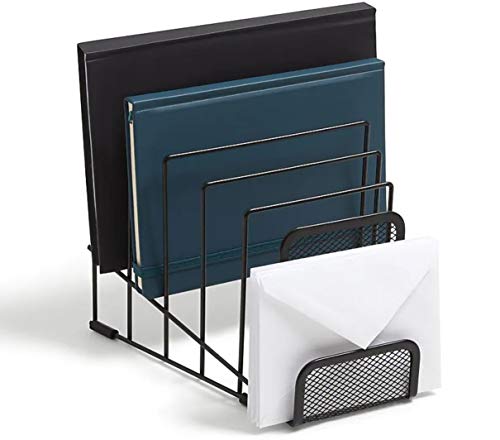 Snapklik.com : Metal Incline Desktop File Sorter, Wire File Organizer ...