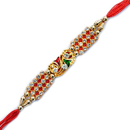 Buy Multiple Diamond Bhai Rakhi Rakhi -Bhabhi Rakhi - Rakhi Pair - Pair ...