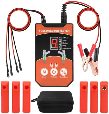 Amazon.com: Universal Fuel Injector Tester Cleaner Tool Kit, 6 Size ...