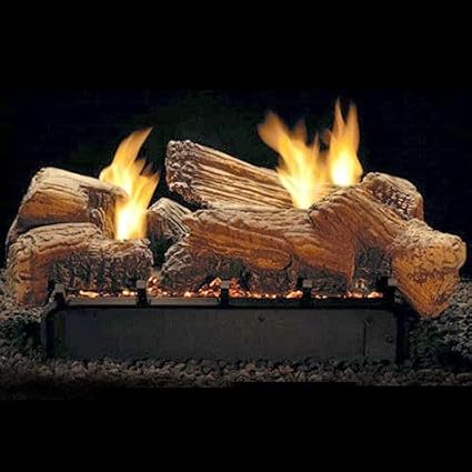 Amazon.com : Empire Comfort Systems Multi-Sided Ceramic Fiber Log Set ...