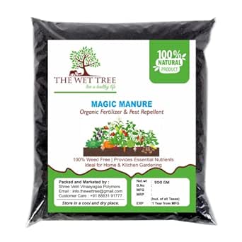 THE WET TREE Magic Manure | Organic Fertilizer for Indoor & Outdoor ...