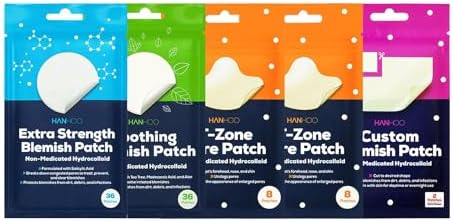Amazon.com: HANHOO Soothing Blemish Patch, Extra Strength Blemish Patch ...