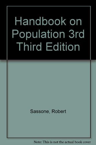 Handbook on Population 3rd Third Edition: Sassone, Robert: Amazon.com ...