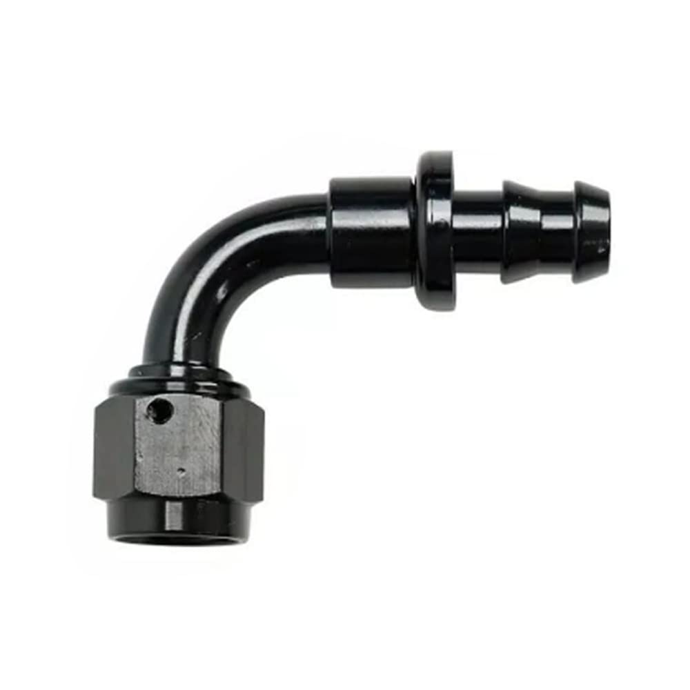 Snapklik.com : 8AN 90 Degree Push Lock Hose Fitting Female Swivel Push ...