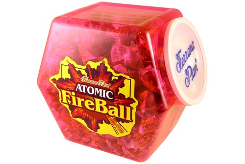 Amazon.com : Ferrara Pan 200 Piece Jar Atomic FireBall : Hard Candy ...