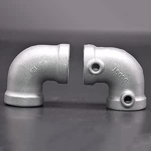 Angled Metal 3/4-way ElbowThread Conduit Pipe Quick Connector Female ...