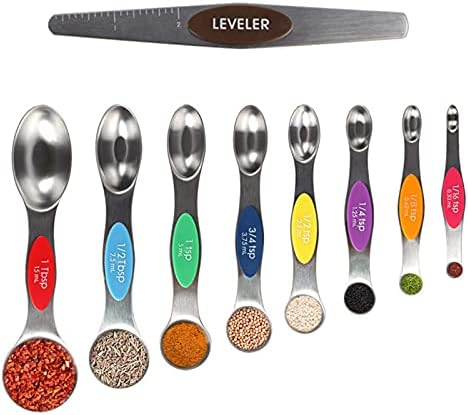 KitchenCraft Universal Measuring Spoon Set, Teaspoons and Tablespoons ...