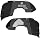 Hooke Road JT JL Front Inner Fender Liners Aluminum for 2018-2026 Jeep ...